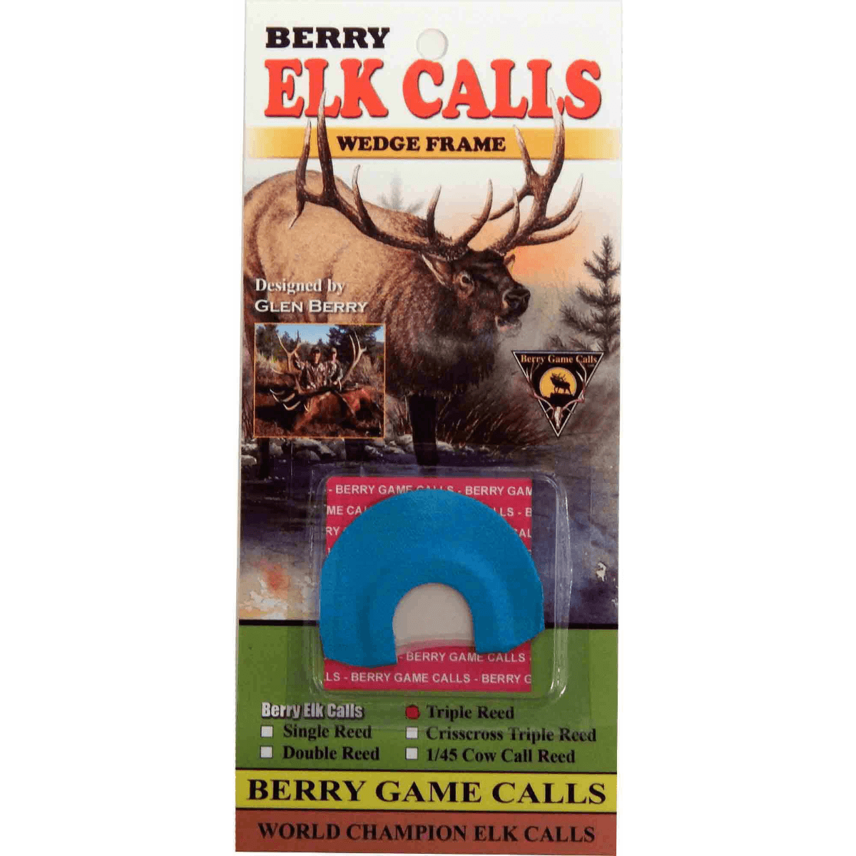 Berry Game Calls Wedge Frame Triple Reed Elk Call - Als.com