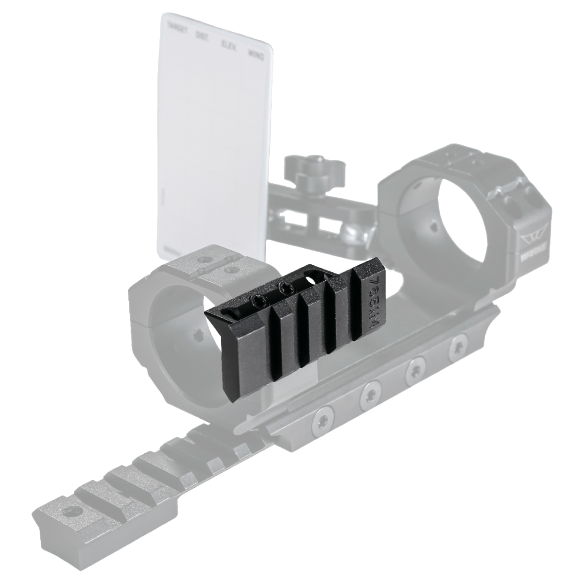 Warne Precision Mount - 90 Accessory Rail - Als.com
