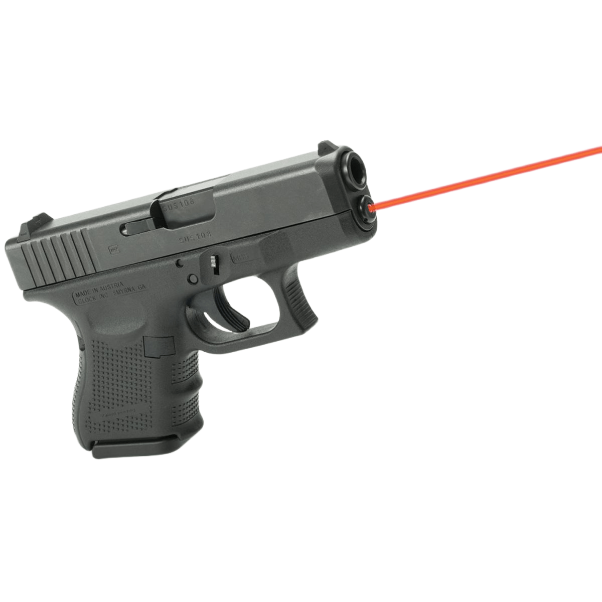 LaserMax Red Guide Rod Laser For Glock 26 - Als.com
