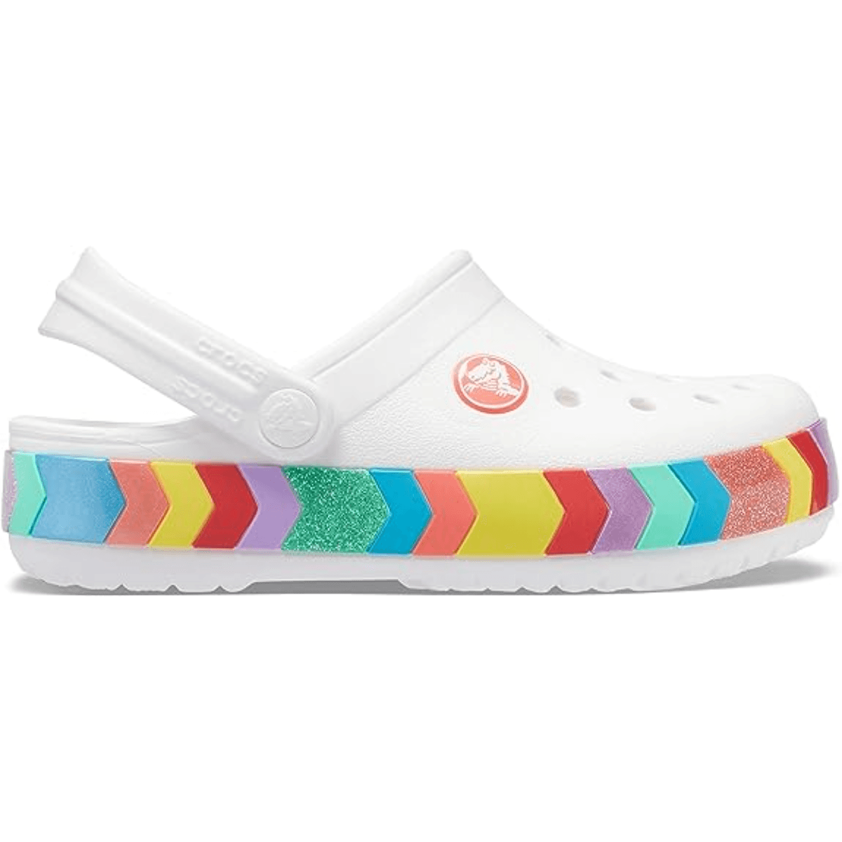 Crocs Crocband Chevron Beaded Clog - Youth - Als.com