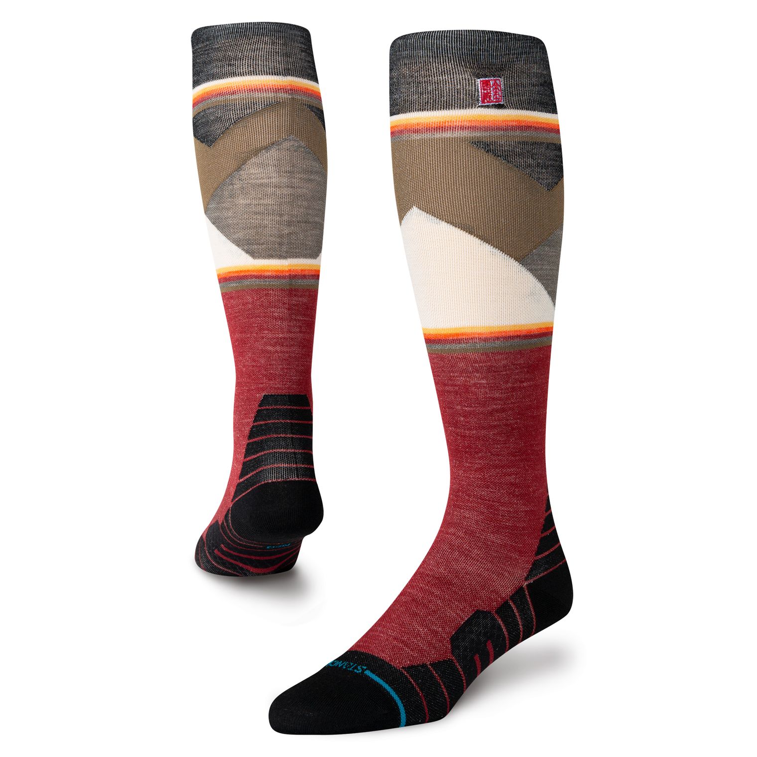 Stance Jimmy Chin X Stance Wool Snow Over the Calf Sock - Als.com