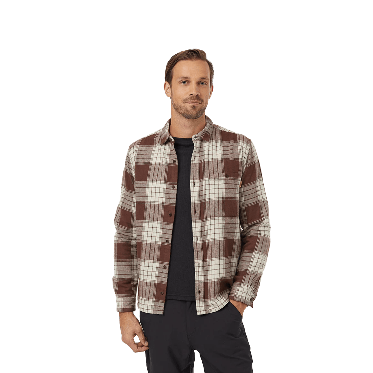 tentree Forest Flannel Shirt - Men's - Als.com
