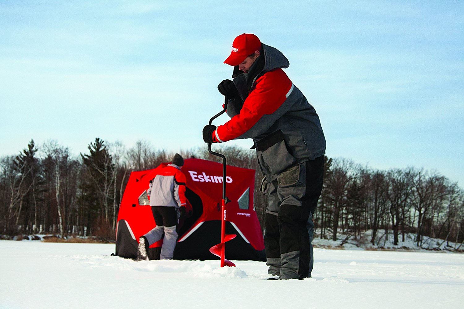 Eskimo Hand Dual Flat Blade Auger - Als.com
