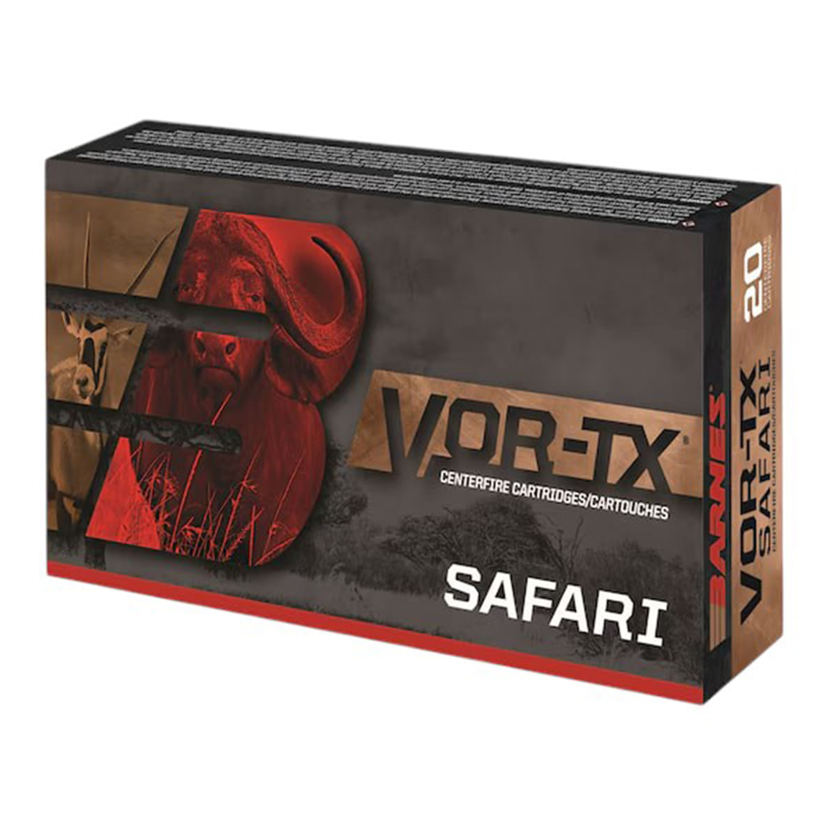 Barnes Bullets VOR-TX Safari 375 H&H Magnum 300 Grain Round Nose ...