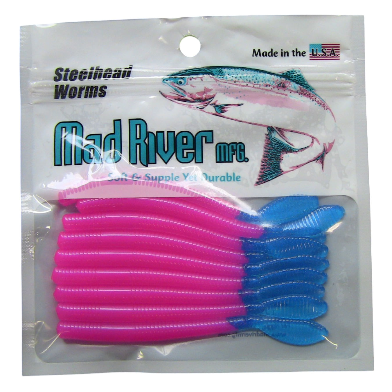 Mad River Steelhead Worm Lure - Als.com