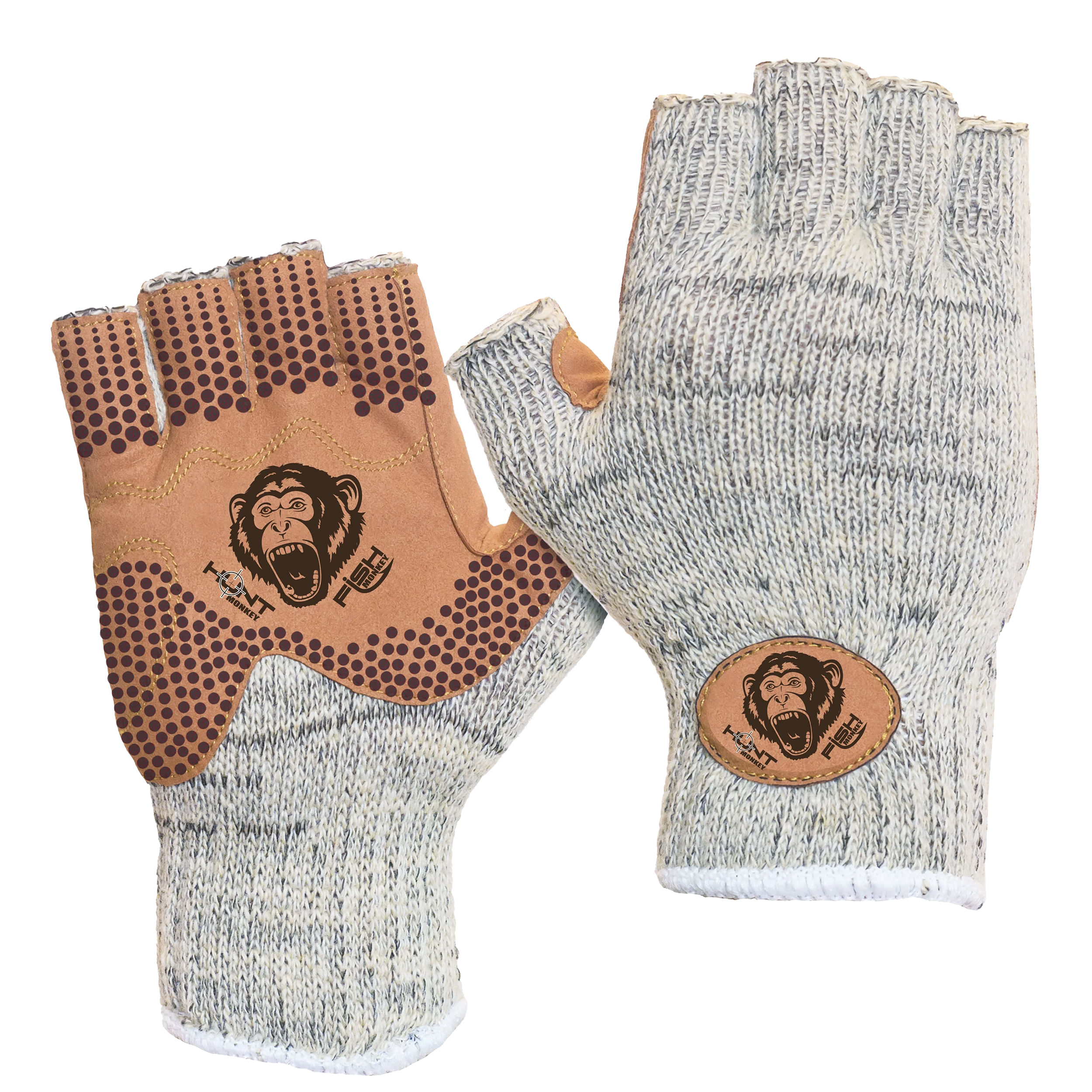 Fish Monkey Wooly Half Finger Glove - Men's - Als.com