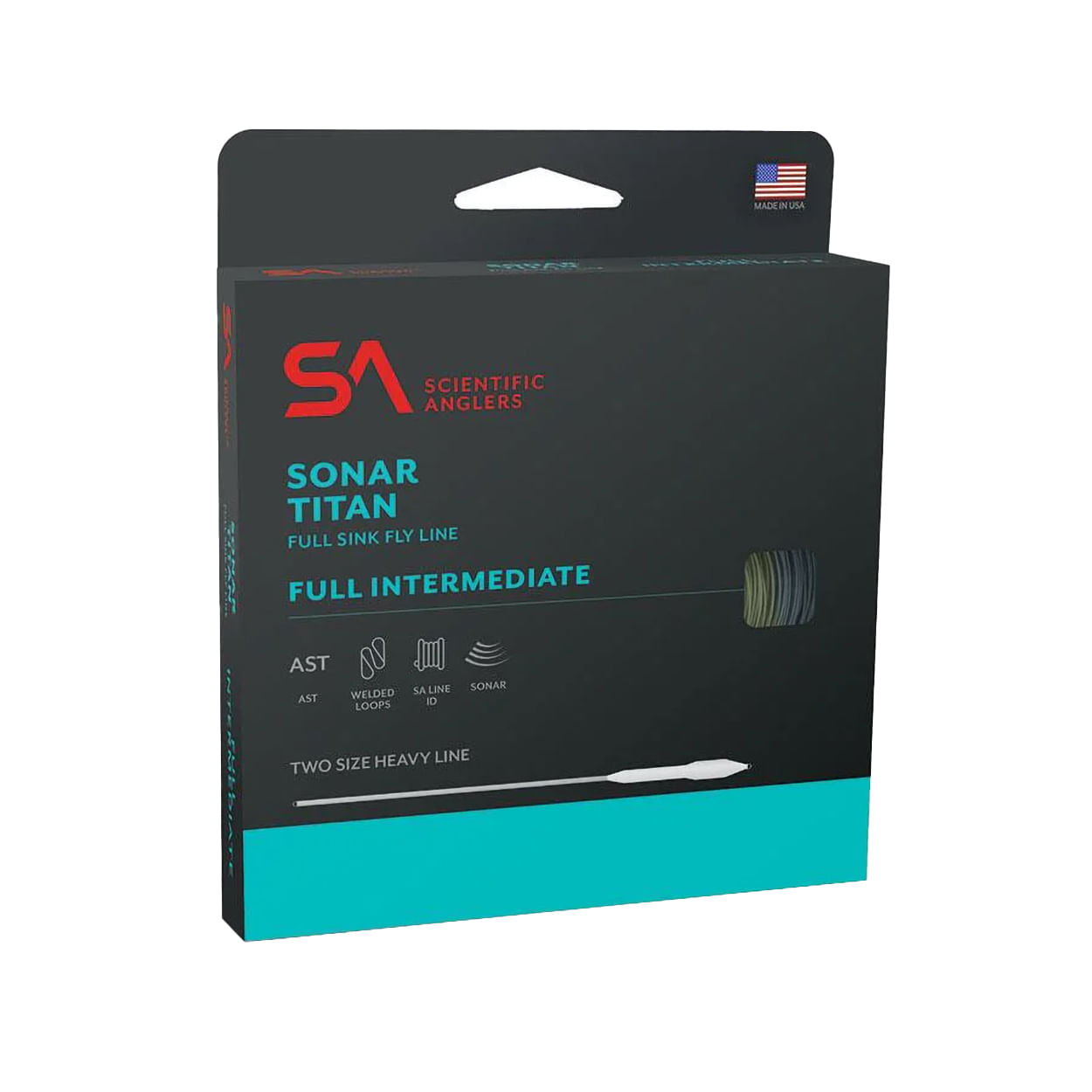 Scientific Anglers Sonar Titan Full Intermediate Fly Line - Als.com