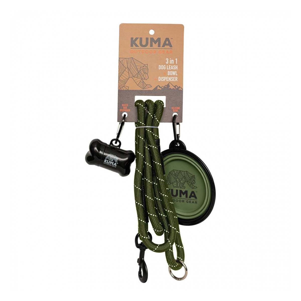 Kuma 3 in 1 Dog Leash - Als.com