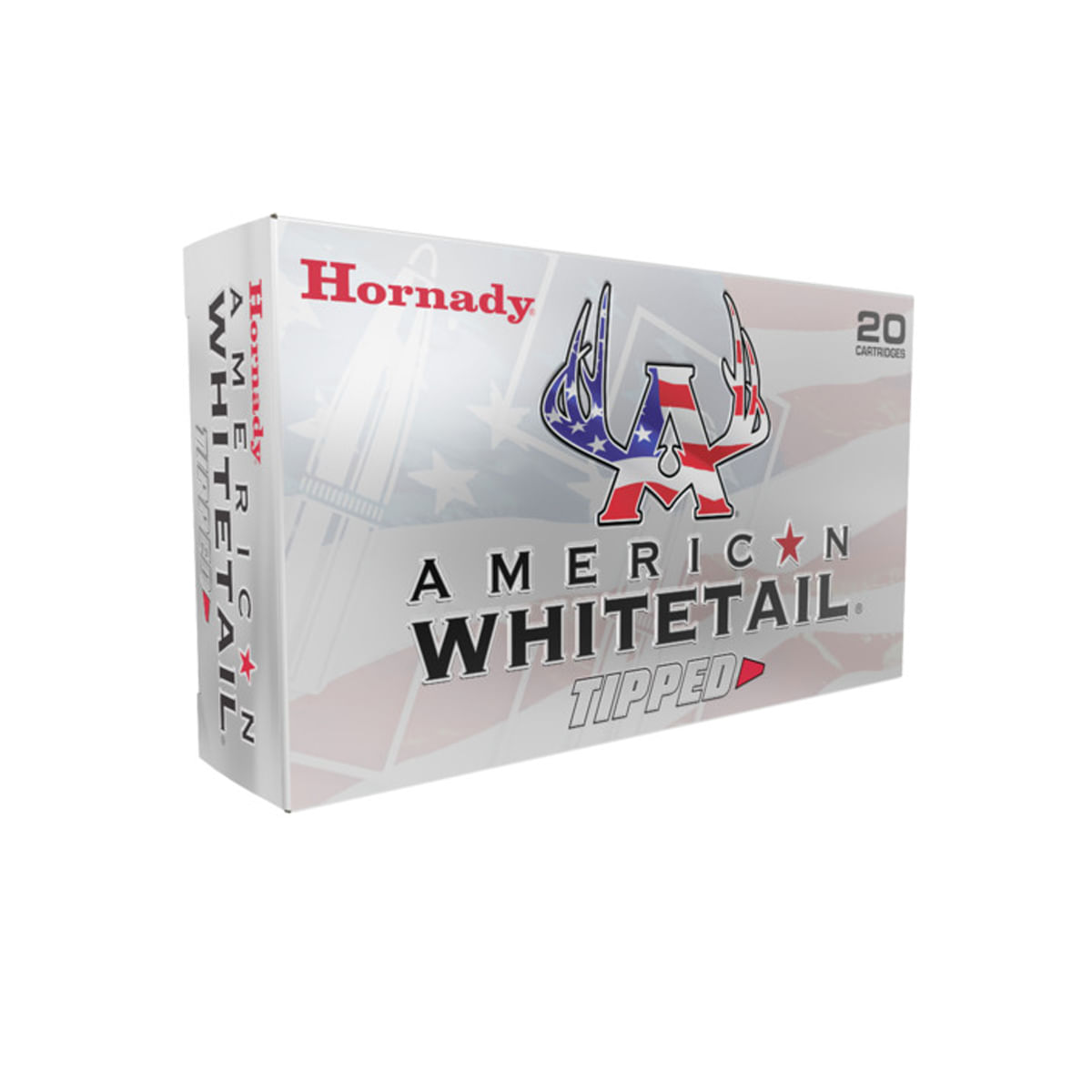 Hornady American Whitetail Tipped 30-06 Springfield 165 Grain SST ...