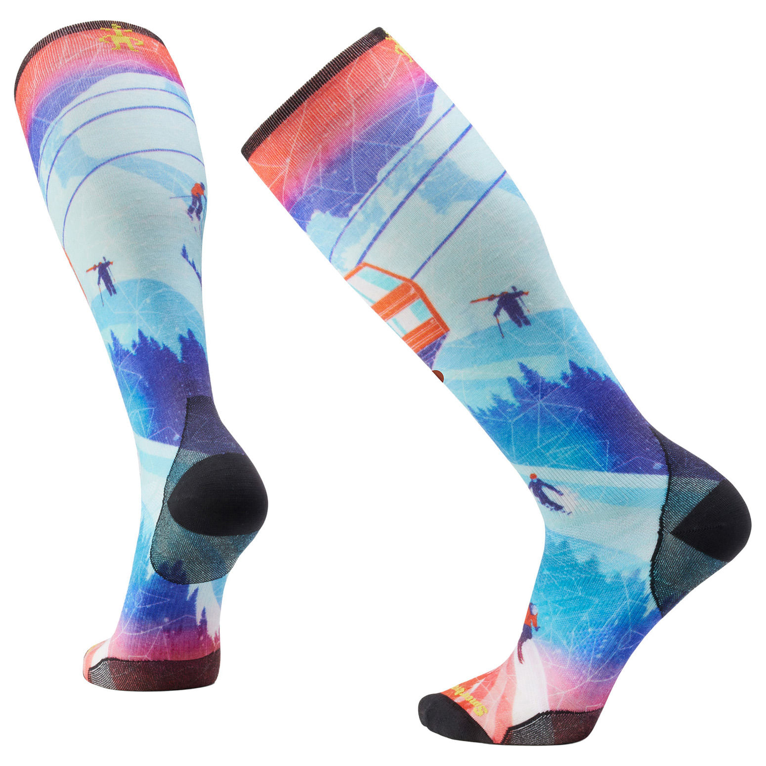 Smartwool Ski Day Print Over-the-calf Sock - Als.com