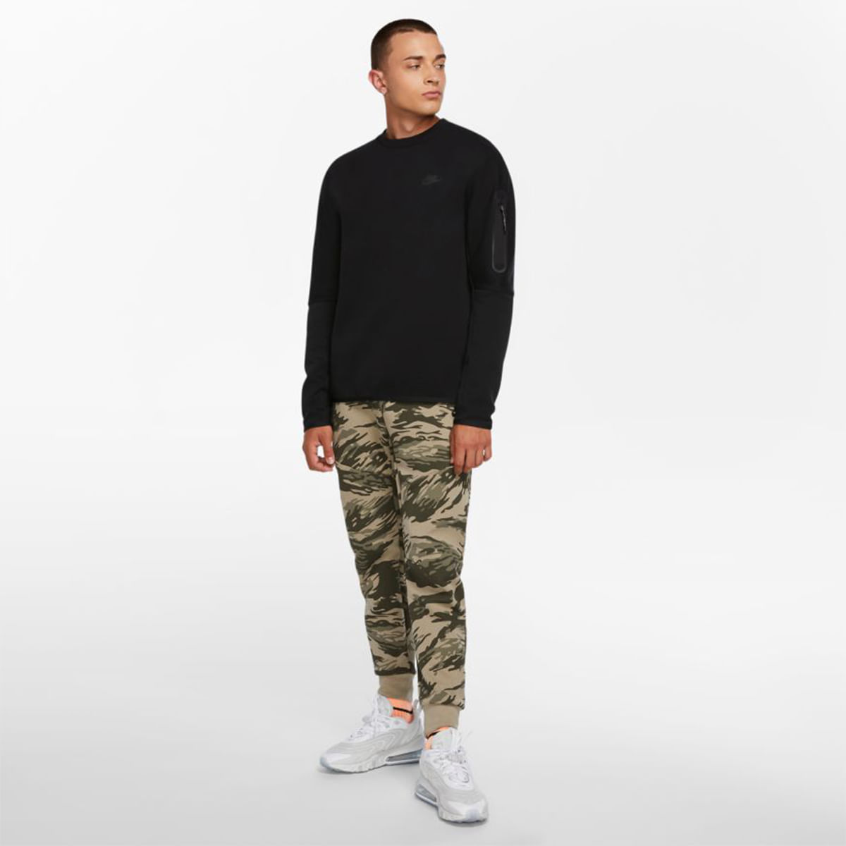 Nike Sportswear Tech Fleece Crew Sweatshirt - Men's - Als.com Nike Sportswear Tech Fleece Crew Sweatshirt - Men's - Als.com